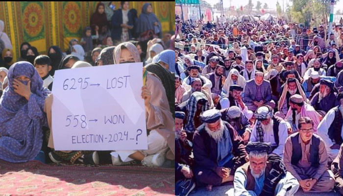چمن: انتخابی نتائج میں دھاندلی کیخلاف 13 روز سے سیاسی جماعتوں کا احتجاج ...